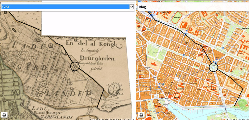 Okända bilden: Då slutade Stockholm vid Karlaplan | Johan Lindberg | SvD